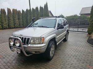 Pelēks Jeep Grand Cherokee 2003 Kauņa, ar dzinēja tilpumu 2.70 L un nobraukumu 359 tūkst. km par 4700 €, foto 6 vietnē AUTOMOTO.COM.LV