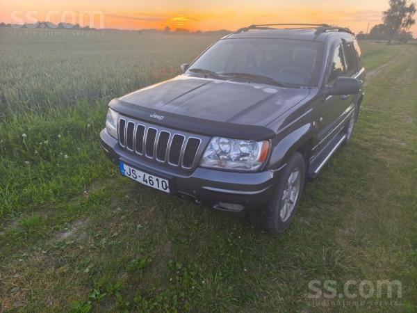 Pelēks Jeep Grand Cherokee 2003 Tukums, ar dzinēja tilpumu 2.70 L un nobraukumu 427 tūkst. km par 3400 €, foto 1 vietnē AUTOMOTO.COM.LV
