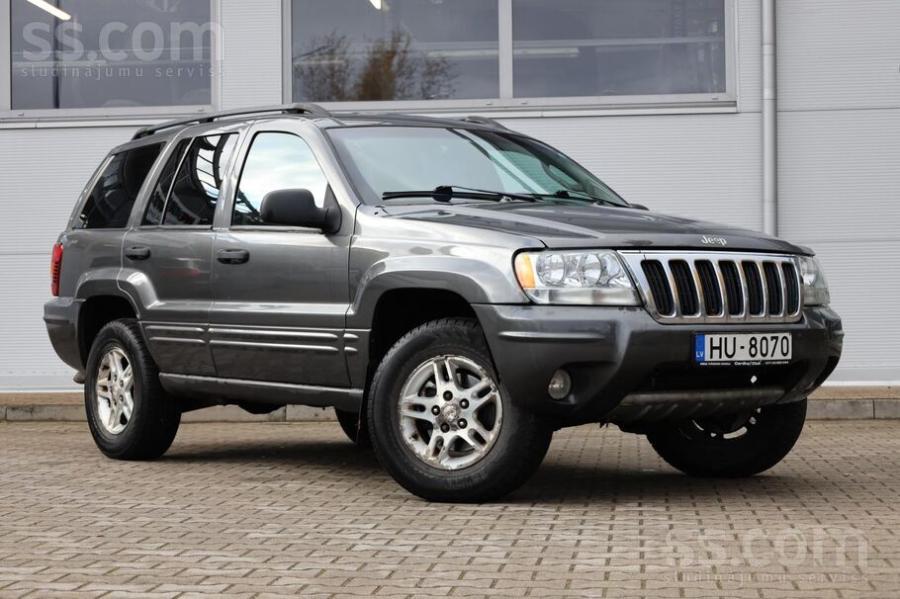 Pelēks Jeep Grand Cherokee 2004 Rīga, ar dzinēja tilpumu 2.70 L un nobraukumu 0 tūkst. km par 3495 €, foto 3 vietnē AUTOMOTO.COM.LV