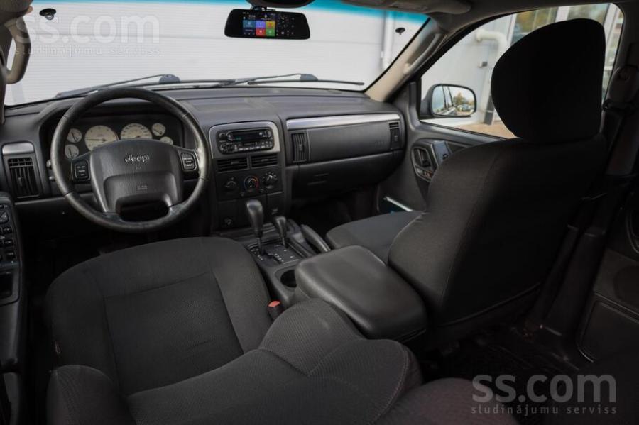 Pelēks Jeep Grand Cherokee 2004 Rīga, ar dzinēja tilpumu 2.70 L un nobraukumu 0 tūkst. km par 3495 €, foto 12 vietnē AUTOMOTO.COM.LV