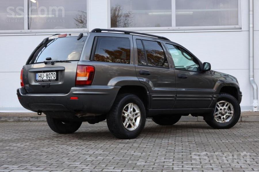 Pelēks Jeep Grand Cherokee 2004 Rīga, ar dzinēja tilpumu 2.70 L un nobraukumu 0 tūkst. km par 2995 €, foto 6 vietnē AUTOMOTO.COM.LV