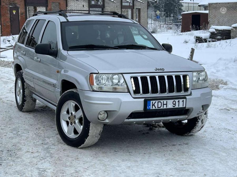 Pelēks Jeep Grand Cherokee 2004 Ukmergė, ar dzinēja tilpumu 2.69 L un nobraukumu 186 tūkst. km par 3450 €, foto 1 vietnē AUTOMOTO.COM.LV