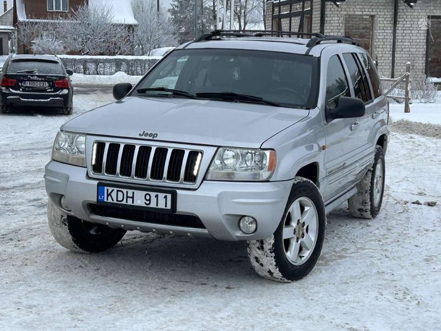 Pelēks Jeep Grand Cherokee 2004 Ukmergė, ar dzinēja tilpumu 2.69 L un nobraukumu 186 tūkst. km par 3450 €, foto 2 vietnē AUTOMOTO.COM.LV