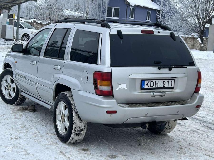 Pelēks Jeep Grand Cherokee 2004 Ukmergė, ar dzinēja tilpumu 2.69 L un nobraukumu 186 tūkst. km par 3450 €, foto 4 vietnē AUTOMOTO.COM.LV