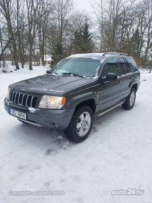 Grey Jeep Grand Cherokee 2004 in Rapla, with an engine capacity of 2.70 L and mileage of 275 thousand km for 4500 €, photo  on AUTOMOTO.COM.LV