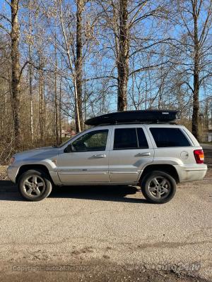 Pelēks Jeep Grand Cherokee 2004 Tallina, ar dzinēja tilpumu 2.70 L un nobraukumu 265 tūkst. km par 3499 €, foto  vietnē AUTOMOTO.COM.LV