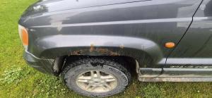 Серый Джип Гранд Чероки 2004 в Аникщяй, объемом двигателя 2.69 л и пробегом 367 тыс. км за 2100 €, фото 10 на AUTOMOTO.COM.LV