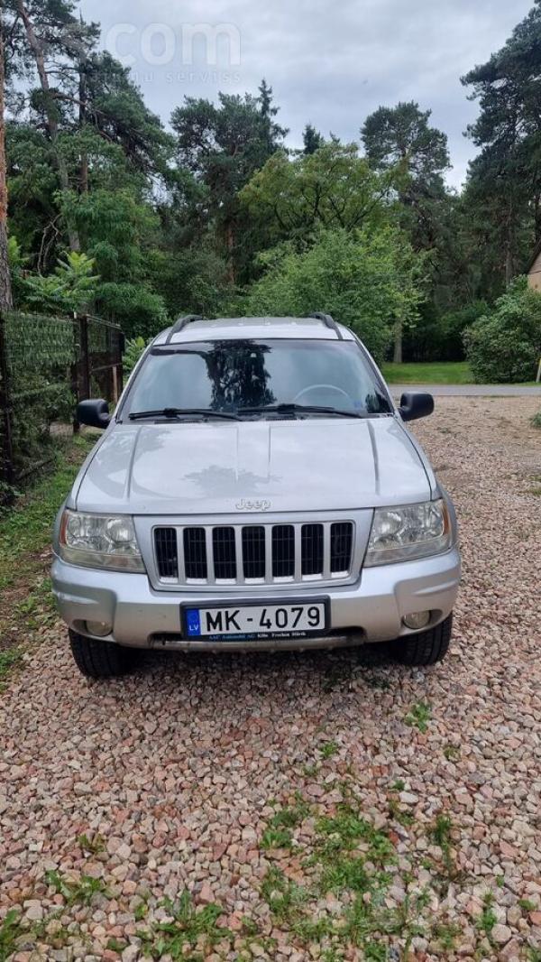Grey Jeep Grand Cherokee 2004 in Jurmala, with an engine capacity of 2.70 L and mileage of 311 thousand km for 3000 €, photo 4 on AUTOMOTO.COM.LV