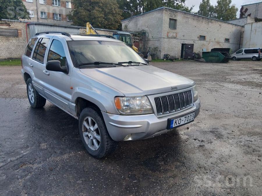 Pelēks Jeep Grand Cherokee 2005 Talsi, ar dzinēja tilpumu 2.70 L un nobraukumu 322 tūkst. km par 1550 €, foto 5 vietnē AUTOMOTO.COM.LV