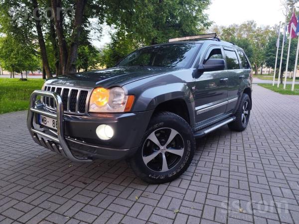Grey Jeep Grand Cherokee 2006 in Rezekne, with an engine capacity of 3.00 L and mileage of 245 thousand km for 6500 €, photo 2 on AUTOMOTO.COM.LV