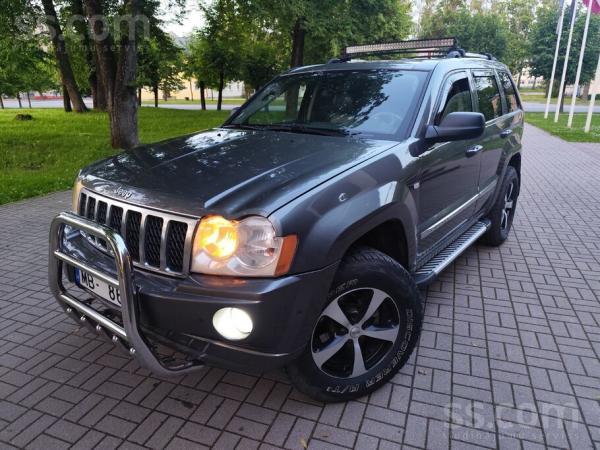 Grey Jeep Grand Cherokee 2006 in Rezekne, with an engine capacity of 3.00 L and mileage of 245 thousand km for 6500 €, photo 4 on AUTOMOTO.COM.LV