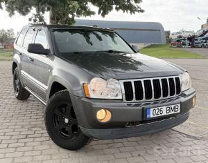 Grey Jeep Grand Cherokee 2006 in Valka, with an engine capacity of 3.00 L and mileage of 308 thousand km for 4100 €, photo 6 on AUTOMOTO.COM.LV