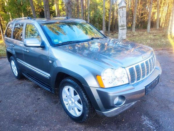 Grey Jeep Grand Cherokee 2007 in Utena, with an engine capacity of 2.99 L and mileage of 244 thousand km for 5300 €, photo 2 on AUTOMOTO.COM.LV