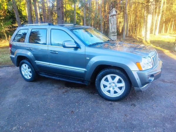 Grey Jeep Grand Cherokee 2007 in Utena, with an engine capacity of 2.99 L and mileage of 244 thousand km for 5300 €, photo 8 on AUTOMOTO.COM.LV
