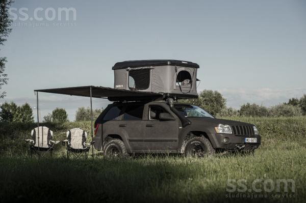 Grey Jeep Grand Cherokee 2007 in Riga, with an engine capacity of 3.00 L and mileage of 252 thousand km for 9950 €, photo 1 on AUTOMOTO.COM.LV