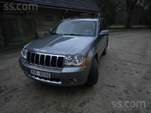 Grey Jeep Grand Cherokee 2008 in Preili, with an engine capacity of 3.00 L and mileage of 255 thousand km for 6450 €, photo 2 on AUTOMOTO.COM.LV