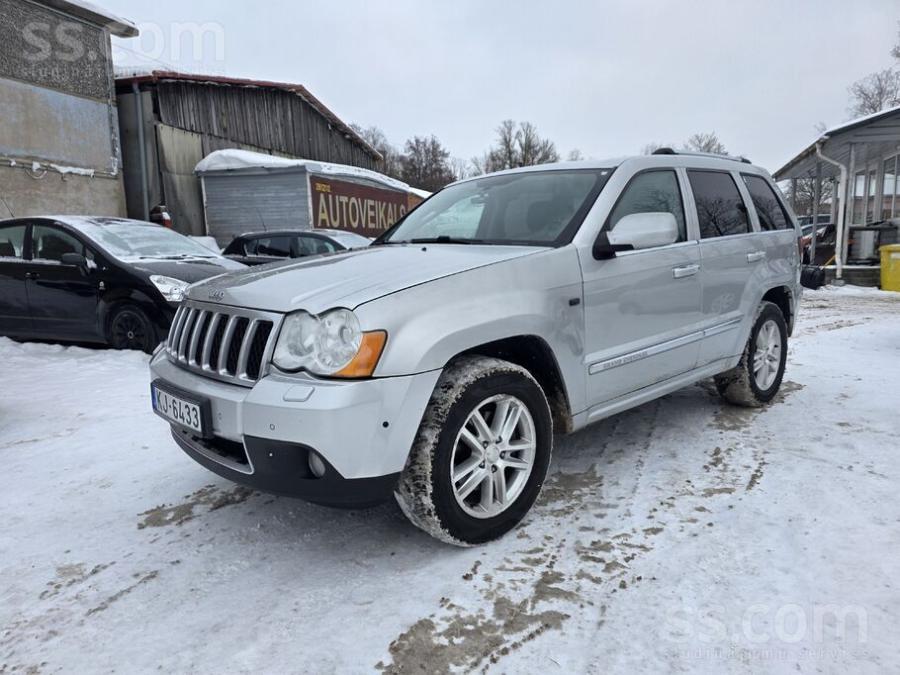 Grey Jeep Grand Cherokee 2008 in Rezekne, with an engine capacity of 3.00 L and mileage of 0 thousand km for 4950 €, photo 3 on AUTOMOTO.COM.LV