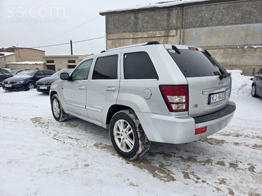 Grey Jeep Grand Cherokee 2008 in Rezekne, with an engine capacity of 3.00 L and mileage of 0 thousand km for 4950 €, photo 5 on AUTOMOTO.COM.LV
