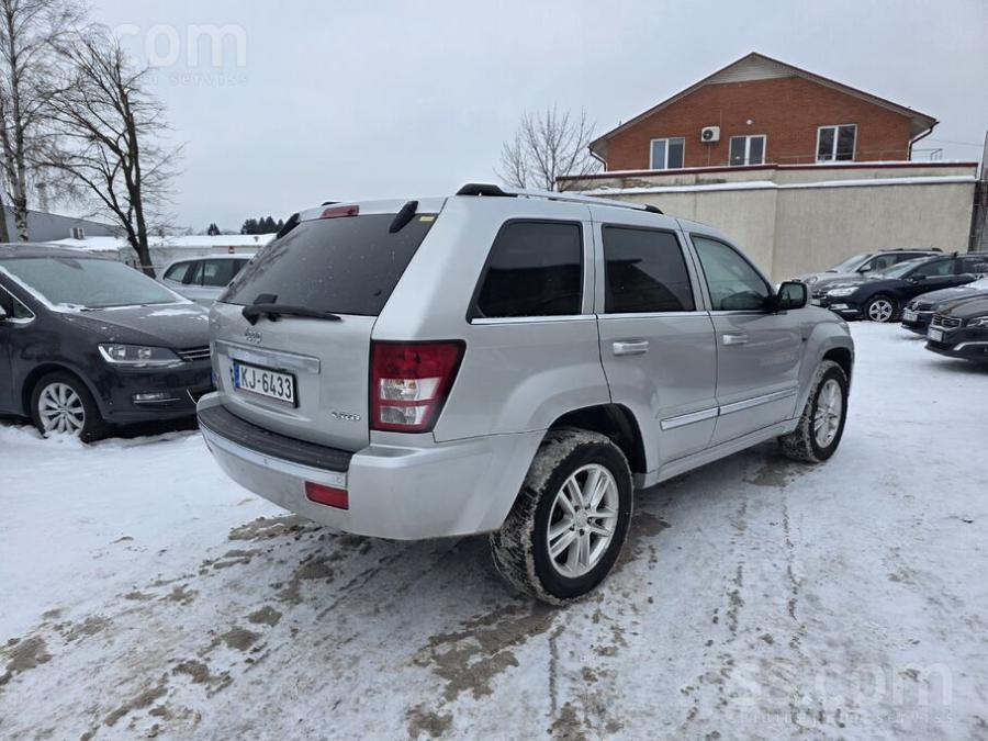 Grey Jeep Grand Cherokee 2008 in Rezekne, with an engine capacity of 3.00 L and mileage of 0 thousand km for 4950 €, photo 6 on AUTOMOTO.COM.LV