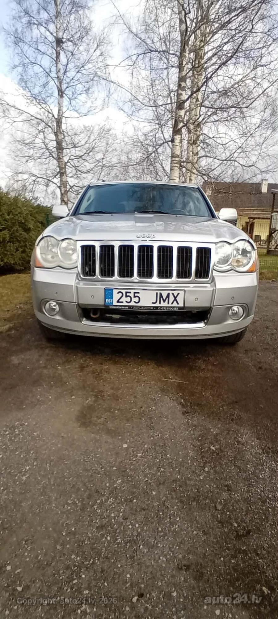 Grey Jeep Grand Cherokee 2008 in Tallinn, with an engine capacity of 3.00 L and mileage of 305 thousand km for 4500 €, photo 7 on AUTOMOTO.COM.LV