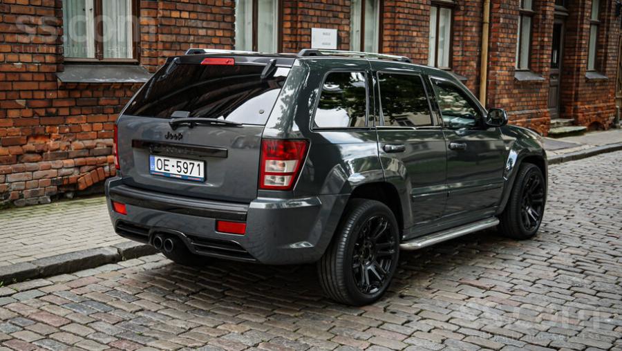 Pelēks Jeep Grand Cherokee 2009 Rīga, ar dzinēja tilpumu 3.00 L un nobraukumu 337 tūkst. km par 6350 €, foto 4 vietnē AUTOMOTO.COM.LV