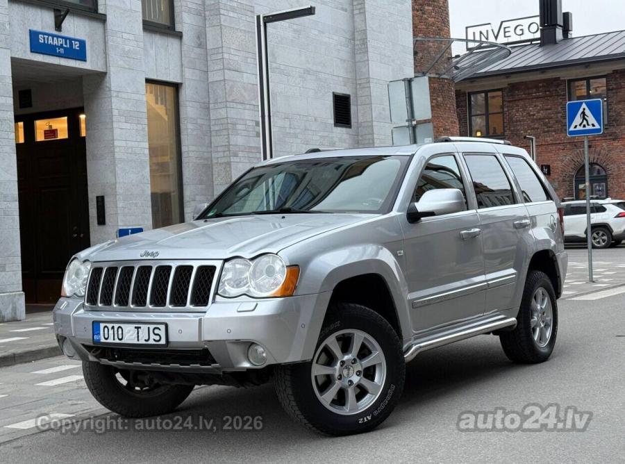 Grey Jeep Grand Cherokee 2009 in Tallinn, with an engine capacity of 3.00 L and mileage of 224 thousand km for 5499 €, photo 3 on AUTOMOTO.COM.LV