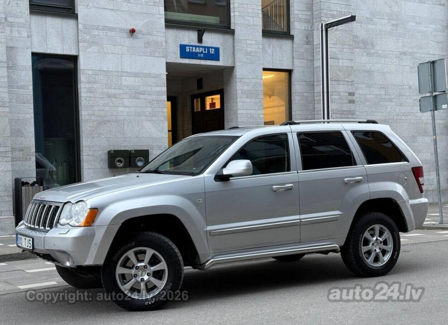 Grey Jeep Grand Cherokee 2009 in Tallinn, with an engine capacity of 3.00 L and mileage of 224 thousand km for 5499 €, photo 4 on AUTOMOTO.COM.LV