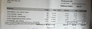 Серый Джип Гранд Чероки 2011 в Тарту, объемом двигателя 3.00 л и пробегом 268 тыс. км за 8590 €, фото 16 на AUTOMOTO.COM.LV