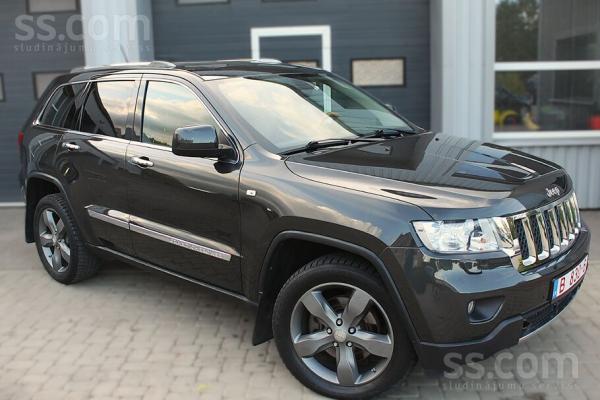 Grey Jeep Grand Cherokee 2011 in Riga, with an engine capacity of 3.60 L and mileage of 0 thousand km for 11950 €, photo 5 on AUTOMOTO.COM.LV