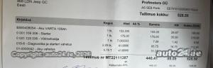Серый Джип Гранд Чероки 2011 в Тарту, объемом двигателя 3.00 л и пробегом 268 тыс. км за 7999 €, фото 16 на AUTOMOTO.COM.LV