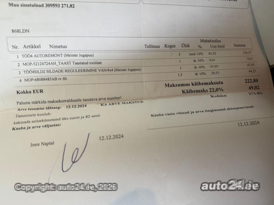 Серый Джип Гранд Чероки 2011 в Тарту, объемом двигателя 3.00 л и пробегом 268 тыс. км за 7999 €, фото 20 на AUTOMOTO.COM.LV