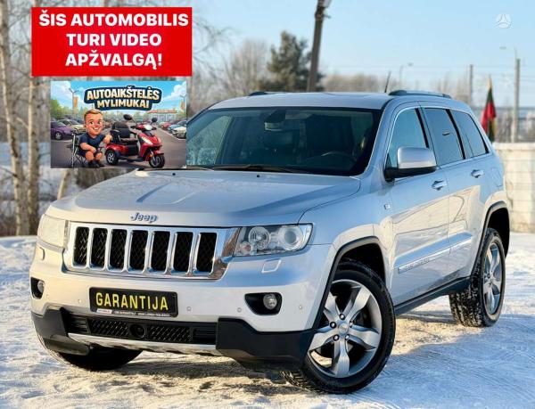 Grey Jeep Grand Cherokee 2012 in Siauliai, with an engine capacity of 2.99 L and mileage of 244 thousand km for 10950 €, photo 2 on AUTOMOTO.COM.LV