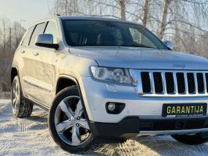Grey Jeep Grand Cherokee 2012 in Siauliai, with an engine capacity of 2.99 L and mileage of 244 thousand km for 10950 €, photo 15 on AUTOMOTO.COM.LV