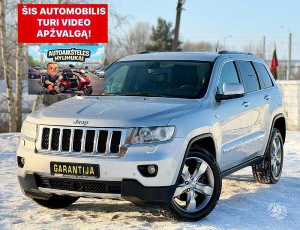 Pelēks Jeep Grand Cherokee 2012 Šauļi, ar dzinēja tilpumu 2.99 L un nobraukumu 244 tūkst. km par 10950 €, foto 2 vietnē AUTOMOTO.COM.LV
