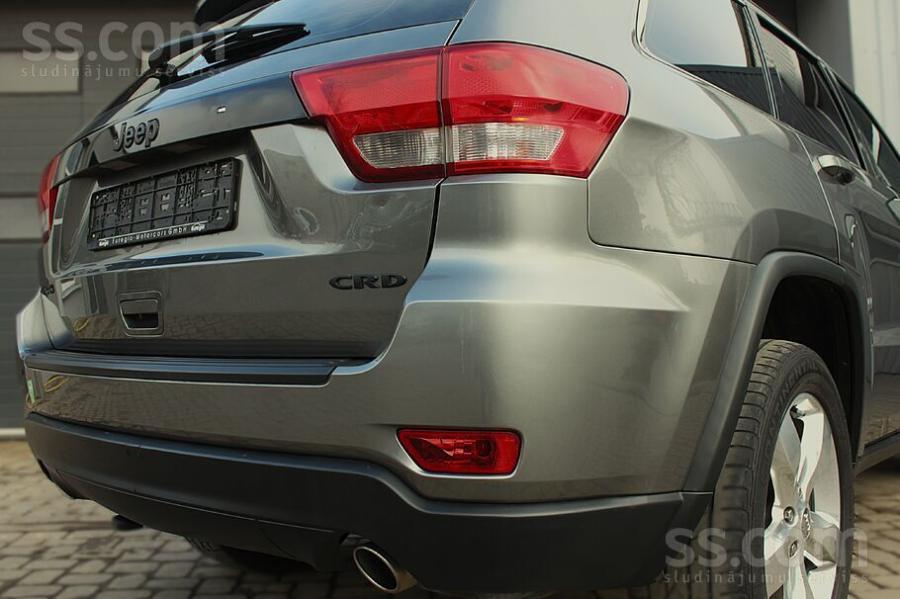 Grey Jeep Grand Cherokee 2012 in Riga, with an engine capacity of 3.00 L and mileage of 0 thousand km for 10990 €, photo 13 on AUTOMOTO.COM.LV