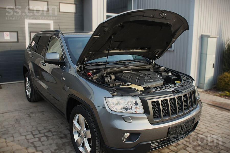 Grey Jeep Grand Cherokee 2012 in Riga, with an engine capacity of 3.00 L and mileage of 0 thousand km for 10990 €, photo 36 on AUTOMOTO.COM.LV
