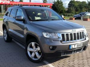 Grey Jeep Grand Cherokee 2012 in Riga, with an engine capacity of 3.00 L and mileage of 351 thousand km for 7700 €, photo  on AUTOMOTO.COM.LV