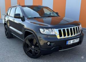Pelēks Jeep Grand Cherokee 2012 Kauņa, ar dzinēja tilpumu 2.99 L un nobraukumu 225 tūkst. km par 8650 €, foto  vietnē AUTOMOTO.COM.LV
