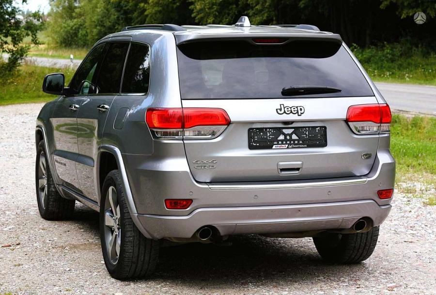 Grey Jeep Grand Cherokee 2013 in Kretinga, with an engine capacity of 2.99 L and mileage of 198 thousand km for 14499 €, photo 11 on AUTOMOTO.COM.LV