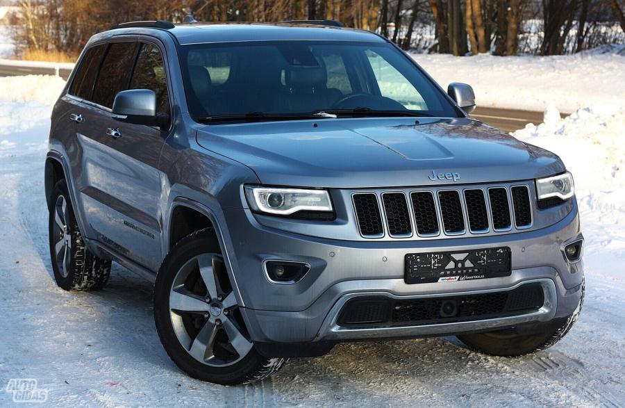 Grey Jeep Grand Cherokee 2013 in Petrikaiciai, with an engine capacity of 3.00 L and mileage of 198 thousand km for 13999 €, photo 1 on AUTOMOTO.COM.LV