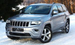 Grey Jeep Grand Cherokee 2013 in Petrikaiciai, with an engine capacity of 3.00 L and mileage of 198 thousand km for 13999 €, photo 4 on AUTOMOTO.COM.LV