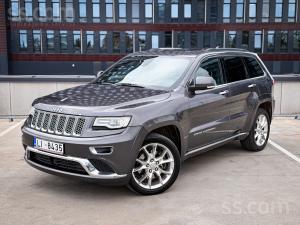 Pelēks Jeep Grand Cherokee 2013 Rīga, ar dzinēja tilpumu 3.00 L un nobraukumu 0 tūkst. km par 7950 €, foto  vietnē AUTOMOTO.COM.LV