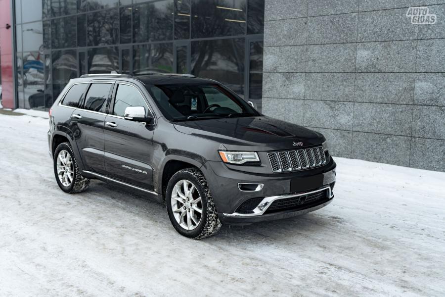 Grey Jeep Grand Cherokee 2014 in Klaipeda, with an engine capacity of 5.70 L and mileage of 148 thousand km for 16700 €, photo 9 on AUTOMOTO.COM.LV