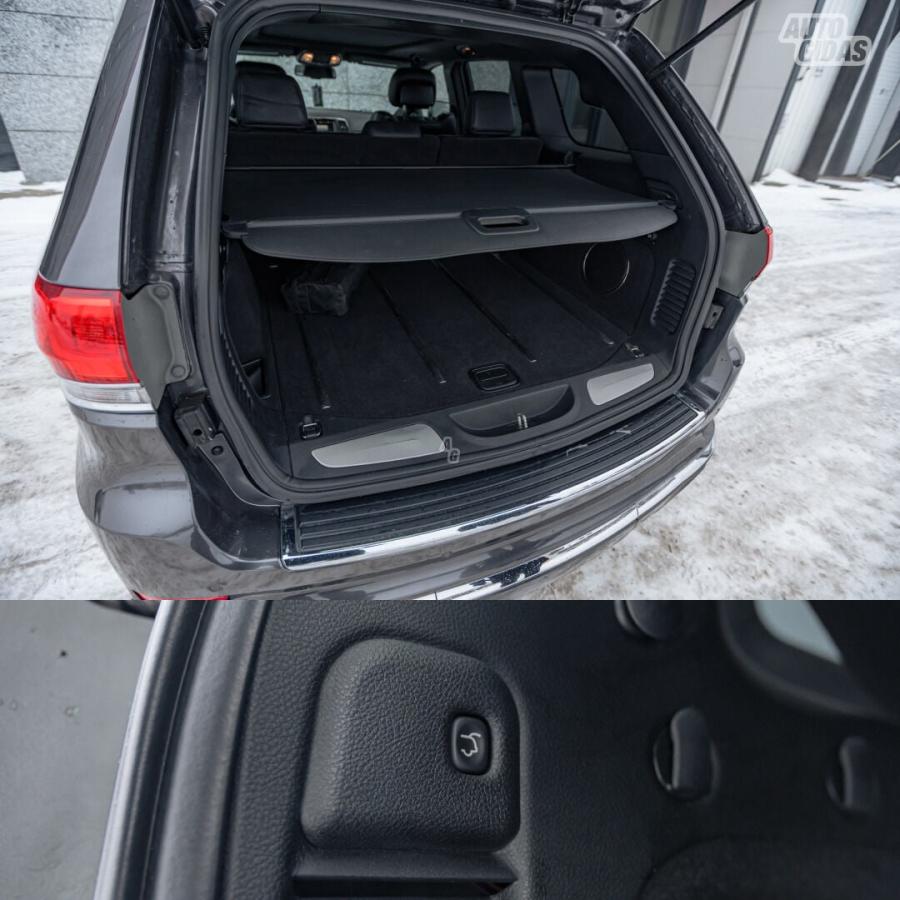 Grey Jeep Grand Cherokee 2014 in Klaipeda, with an engine capacity of 5.70 L and mileage of 148 thousand km for 16700 €, photo 18 on AUTOMOTO.COM.LV