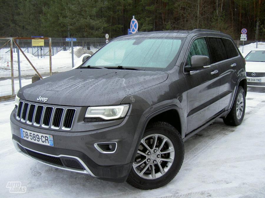 Pelēks Jeep Grand Cherokee 2014 Viļņa, ar dzinēja tilpumu 3.00 L un nobraukumu 218 tūkst. km par 11699 €, foto 4 vietnē AUTOMOTO.COM.LV