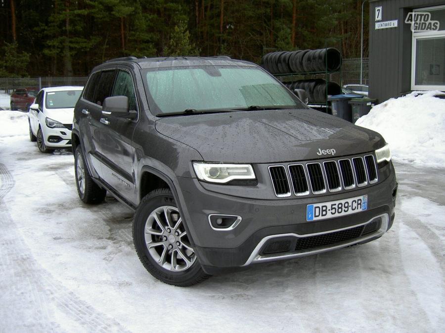 Pelēks Jeep Grand Cherokee 2014 Viļņa, ar dzinēja tilpumu 3.00 L un nobraukumu 218 tūkst. km par 11699 €, foto 5 vietnē AUTOMOTO.COM.LV