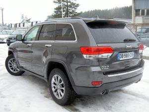 Pelēks Jeep Grand Cherokee 2014 Viļņa, ar dzinēja tilpumu 3.00 L un nobraukumu 218 tūkst. km par 11699 €, foto 6 vietnē AUTOMOTO.COM.LV