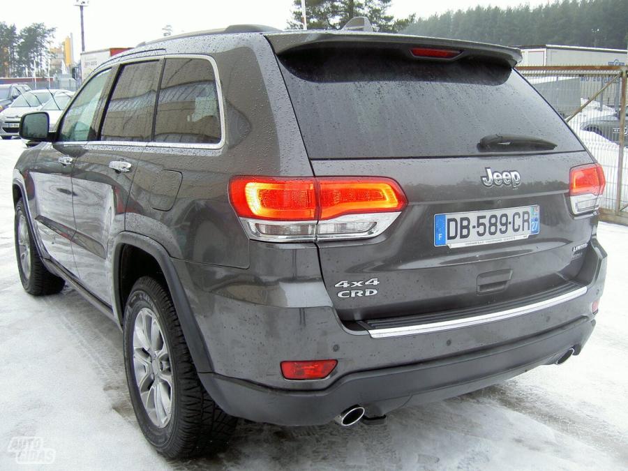 Pelēks Jeep Grand Cherokee 2014 Viļņa, ar dzinēja tilpumu 3.00 L un nobraukumu 218 tūkst. km par 11699 €, foto 8 vietnē AUTOMOTO.COM.LV