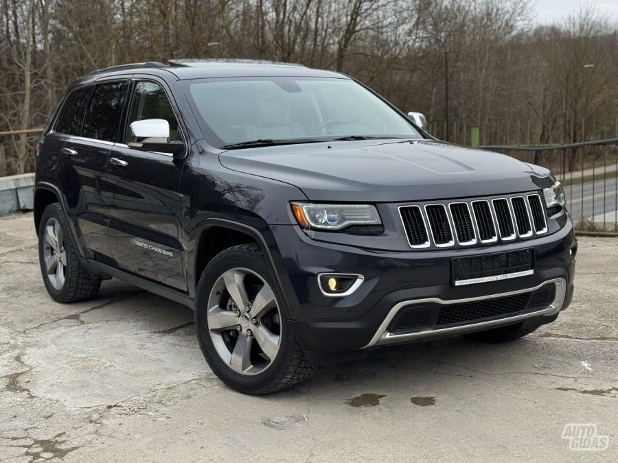 Pelēks Jeep Grand Cherokee 2014 Viļņa, ar dzinēja tilpumu 5.70 L un nobraukumu 143 tūkst. km par 15500 €, foto 9 vietnē AUTOMOTO.COM.LV