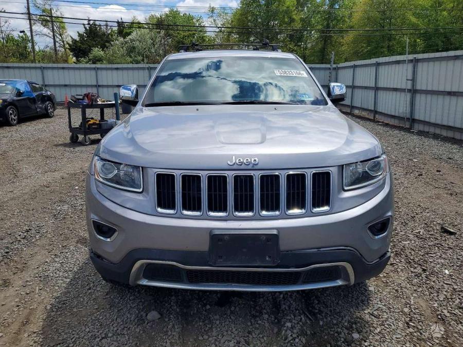 Grey Jeep Grand Cherokee 2014 in Siauliai, with an engine capacity of 3.60 L and mileage of 280 thousand km for 7878 €, photo 4 on AUTOMOTO.COM.LV